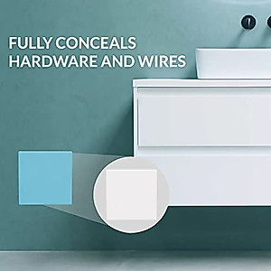 American Built Pro Access Cover, Home Improvement Access Cover for Drywall, Hips, Wall Access Door, White, Textured,12"x12" 0D Plumbing Access Cover, Electrical Access, No Hinges or Springs