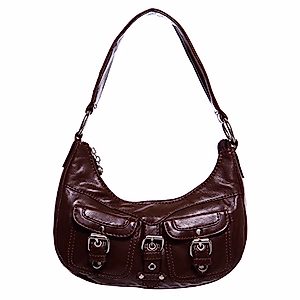 Handbags For All Silver Studded Hobo women handbag Shoulder Handbag
