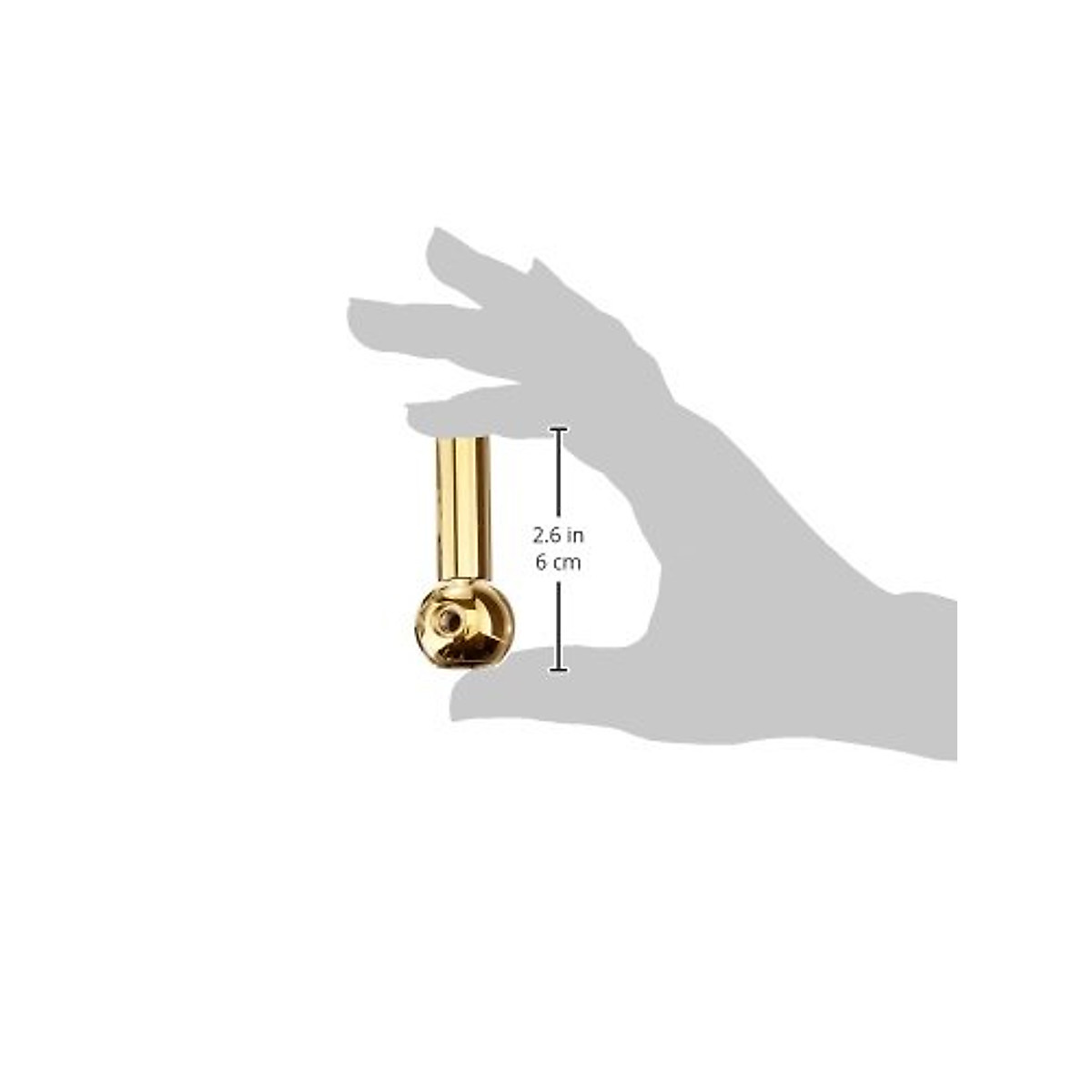 American Standard 909410-0990A Handle Ball, Polished Brass 1.05 x 1.00 x 2.45 inches