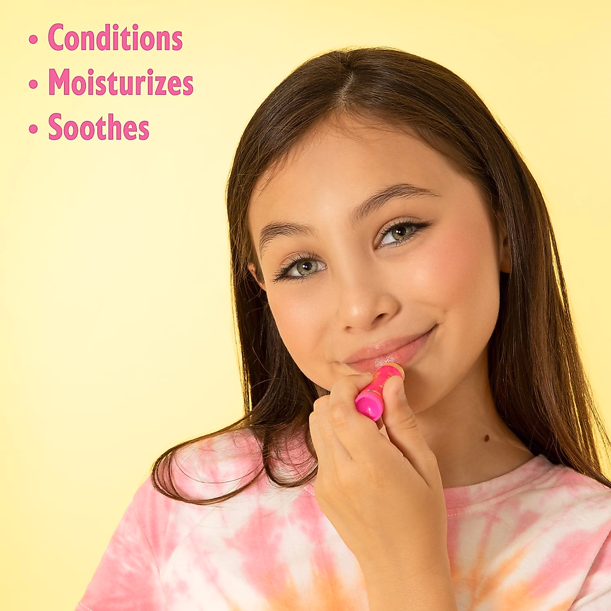 Lip Smacker Lippy Pals Flavored Lip Balm | Unicorn, Bunny, Llama | Clear Matte | for Kids Stocking Stuffer Christmas Gift | Set of 3