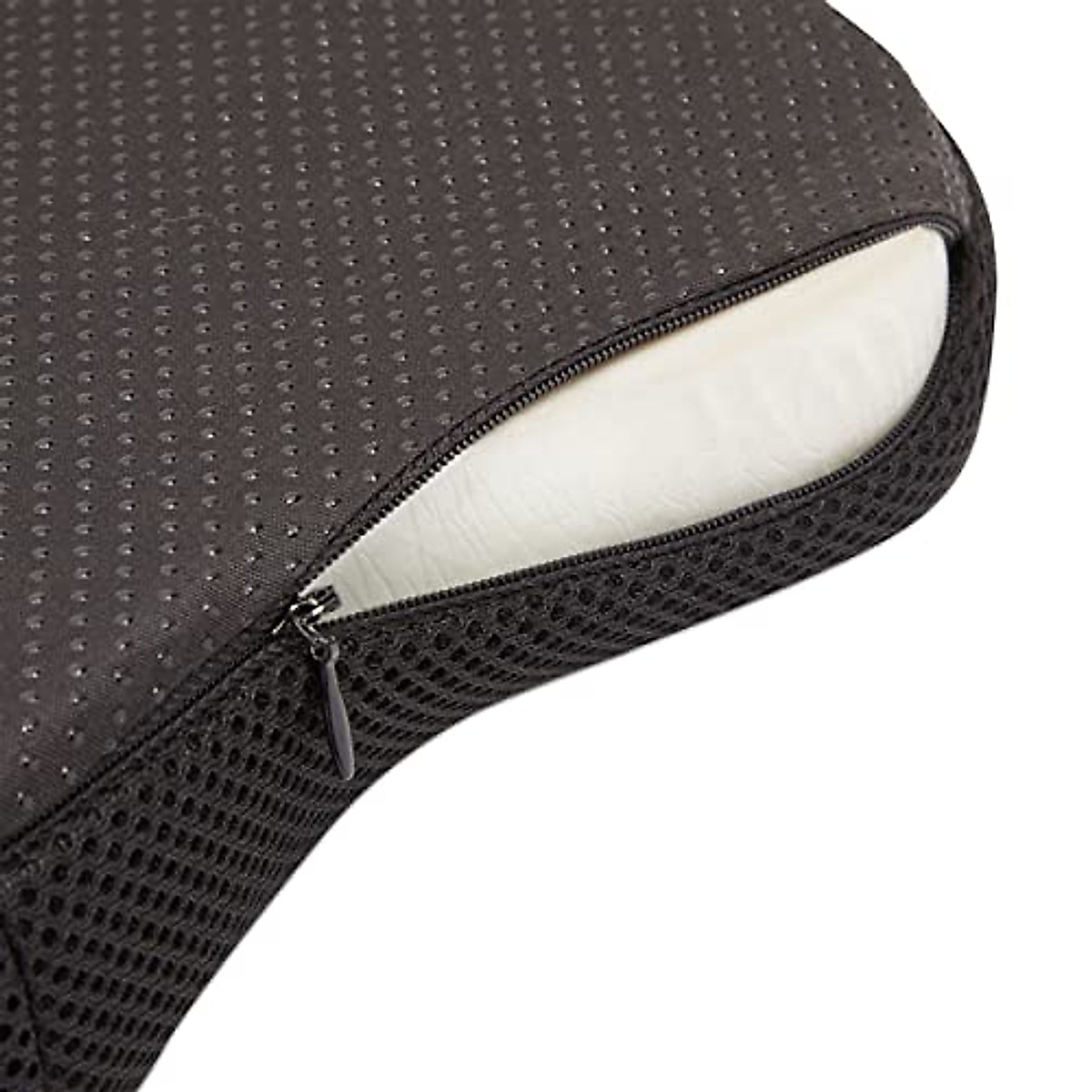 WellBrite Gel Foam Ergonomic Seat Cushion for Office Chair and Back Comfort (17 x 13.5 x 2.5 in)