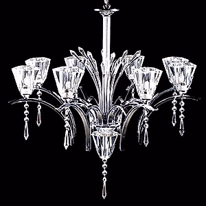 Jishi Hanging Crystals 30-Pack Centerpieces Decorations Garland Chandelier Crystal Beads Strings, Clear Acrylic Icicle Christmas Decor Clearance Tree Ornaments, Dangle Prisms Diamond Gem Jewel Strands