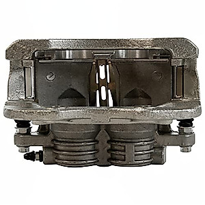 ORTUS UNI Rear Brake Calipers & Drilled Slotted Rotors Black Kit Fits 18-B4764