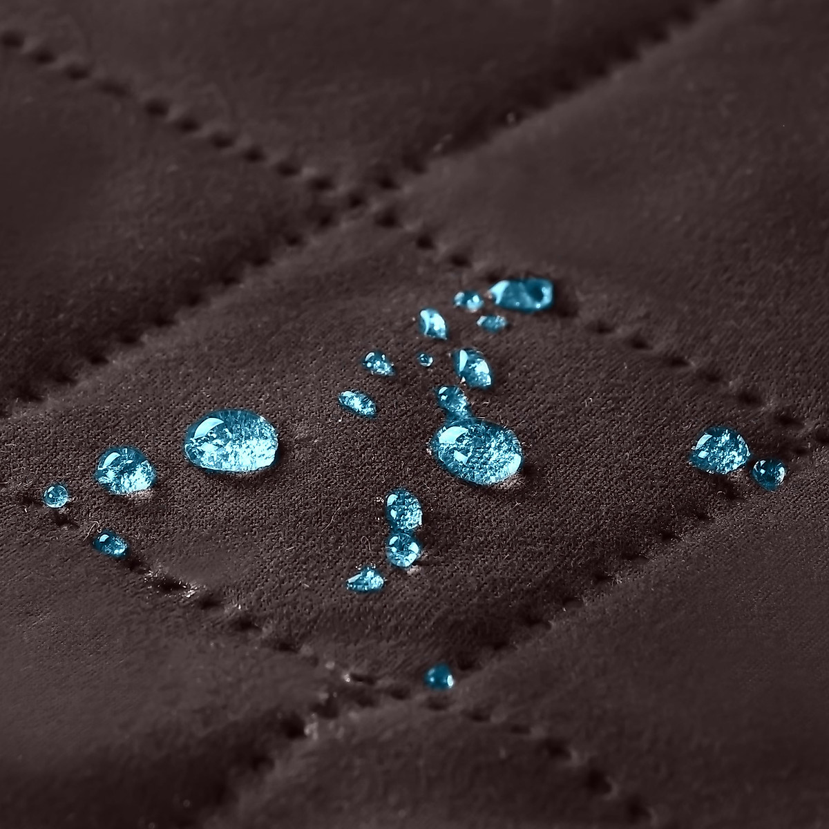 Utopia Bedding Reversible Oversized Couch Cover for 3 Cushion, Water Resistant Sofa Cover, Furniture Protector with Foam Sticks and Elastic Straps for Kids Dogs Pets (Oversized Sofa, Chocolate/Beige)