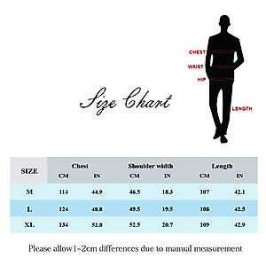 EraSpooky Men Mad Scientist Costume Adult Lab Coat with Wig