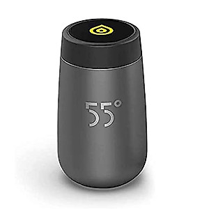 MXJCC Cupcooler, Instant Cooling Cup Smart Device Fast-Cooling Mini Portable Refrigerator Cools for Drinks and Water Extreme Fast Beverage Cooler (Color : Gray)
