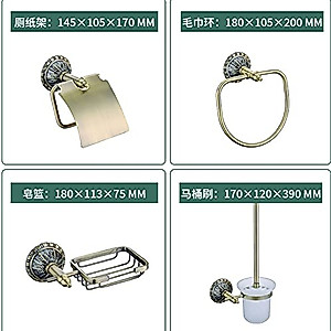 Antique Bathroom Rack kit Towel Rack Rack Toilet Paper Towel Rack Toilet Brush