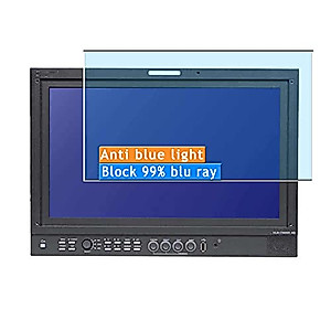 Vaxson 2-Pack Anti Blue Light Screen Protector, compatible with Ikegami HLM-1760WR HDR 17" TPU Film Protectors Sticker [ Not Tempered Glass ]