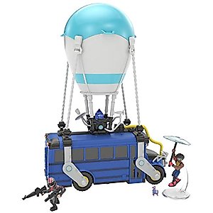 Fortnite Battle Royale Collection Battle Bus & 2 Exclusive Figures: Funk Ops & Burnout