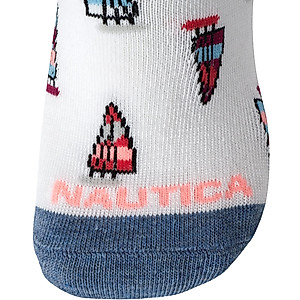 Nautica Women's Socks - Lightweight Athletic Low Cut Socks (6 Pack), Size 4-10, Heather Grey Asst