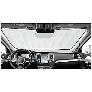 AutoHeatshield Sunshade for Volvo S60 Sedan Years 2019 2020 2021 2022 2023 Custom Fit Windshield Sun Shade