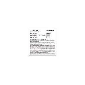 ZOTAC GAMING GeForce GTX 1650 OC 4GB GDDR6 128-bit Gaming Graphics Card, Super Compact, ZT-T16520F-10L