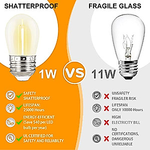 alitade 96FT LED Outdoor String Lights with Dimmer & Timer, Shatterproof IP65 Outdoor Lights for Patio Lights Outdoor Waterproof, Outside Lights for Outdoor Lighting, Hanging Backyard Porch Lights