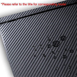 Vaxson 2-Pack Back Protector Film, compatible with HP Spectre x360 15-ch000/ch012tx/ch011tx/ch011dx/ch004na/ch011nr Black Guard Sticker Skin [ Not Front Tempered Glass Screen Protectors ]