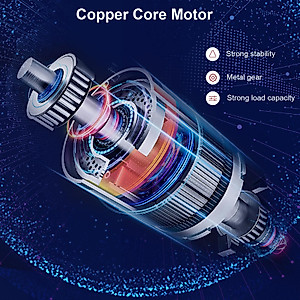 Precision Electric Screwdriver, 13 in 1 USB Rechargeable Screwdriver Set, Auto & Manual Modes, Cordless Power Repair Tool Kit with LED Lights, Portable Repair Tools for Phone, Camera, Laptop, Clock