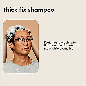 hims Thick Fix Shampoo and Conditioner Set for Men- Thickening, Moisturizing, Reduces Shedding- Color Safe Hair Loss Shampoo and Conditioner- 2 pack, 6.4oz