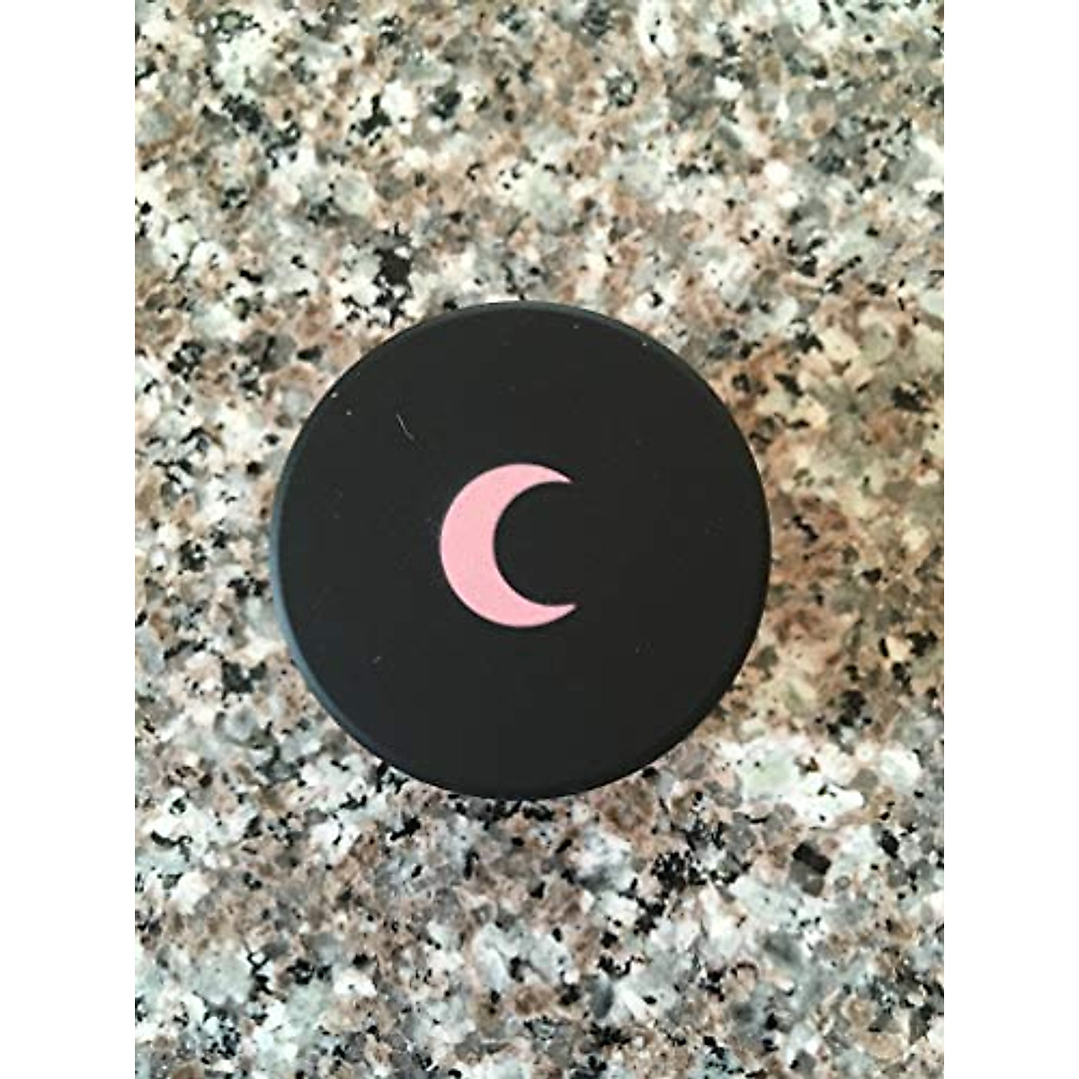 Brando Moon 1.5 inch Black with Pink Moon Kitchen Crusher - 3 Piece Small Metal Matte Crusher
