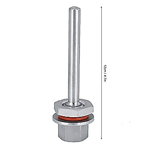 Stainless Steel Thermowell Kit 4 Inch for Brewing Thermometer Fitting Accessories