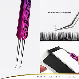 EHDIS Hair Extension Tape Tabs, 6 Sheets Double Sided Replacement Tape Adhesive Hair Extension Tapes with Glue Remover Scraper Tool and Tweezers