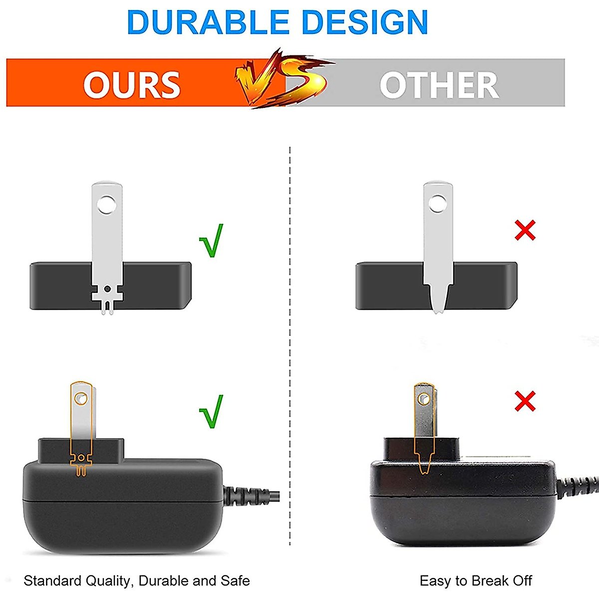 Digipartspower 9VDC AC Adapter Power Cord Compatible with Atari Flashback 2 Classic Game Console Flash Back
