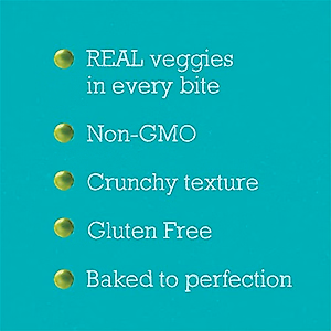 Beech-Nut Toddler Snacks, Original Crispeas Baked Pea Puffs, 1.4 oz Bag (7 Pack)