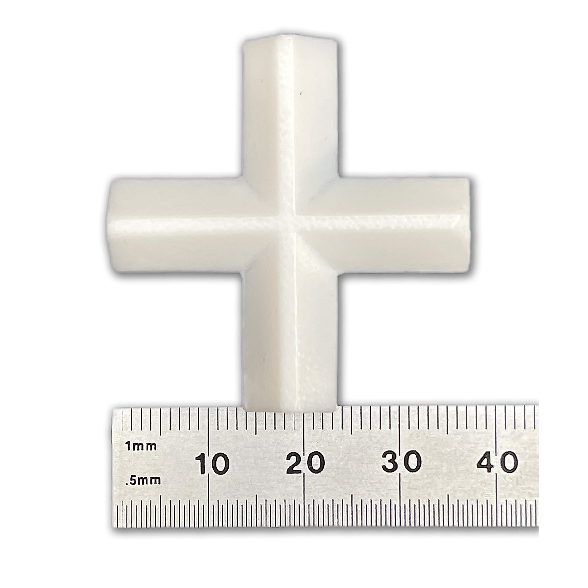 Magnetic Stir Bar - Cross Style - 37.5mm x 36mm x 12mm