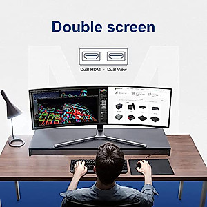 Beelink New 8th Generation Intel 4 Cores 8 Threads i5-8259U Processor(up to 3.8GHz), Mini pc with 16G DDR4 RAM/500GB NVMe M.2 SSD, Support 4K Dual HDMI Display,WiFi5,BT5.0, 4*USB 3.0