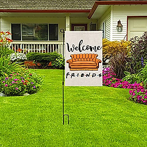 Fri Themed Welcome Home Decor Garden Flag Yard Porch House Flag for Outside Decoration (Welcome Fri)