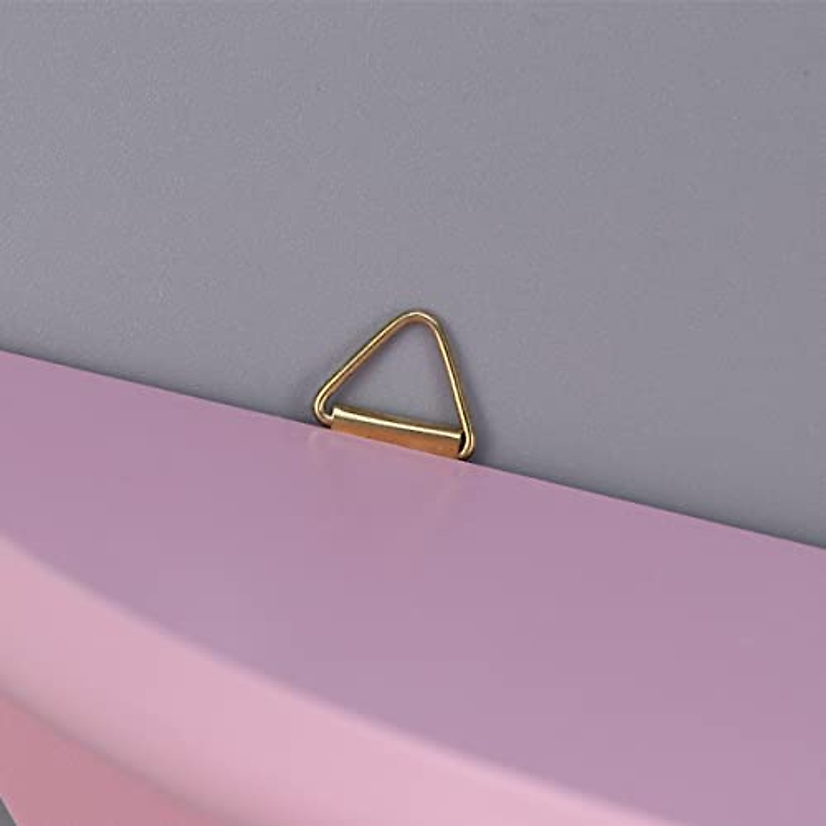 DOITOOL Wooden Floating Shelf Wall Mounted, Nordic Style Butterfly Semicircle Storage Shelf for Wall, Decoration Shelves for Bathroom, Bedroom, Kitchen, Living Room Display (Pink)