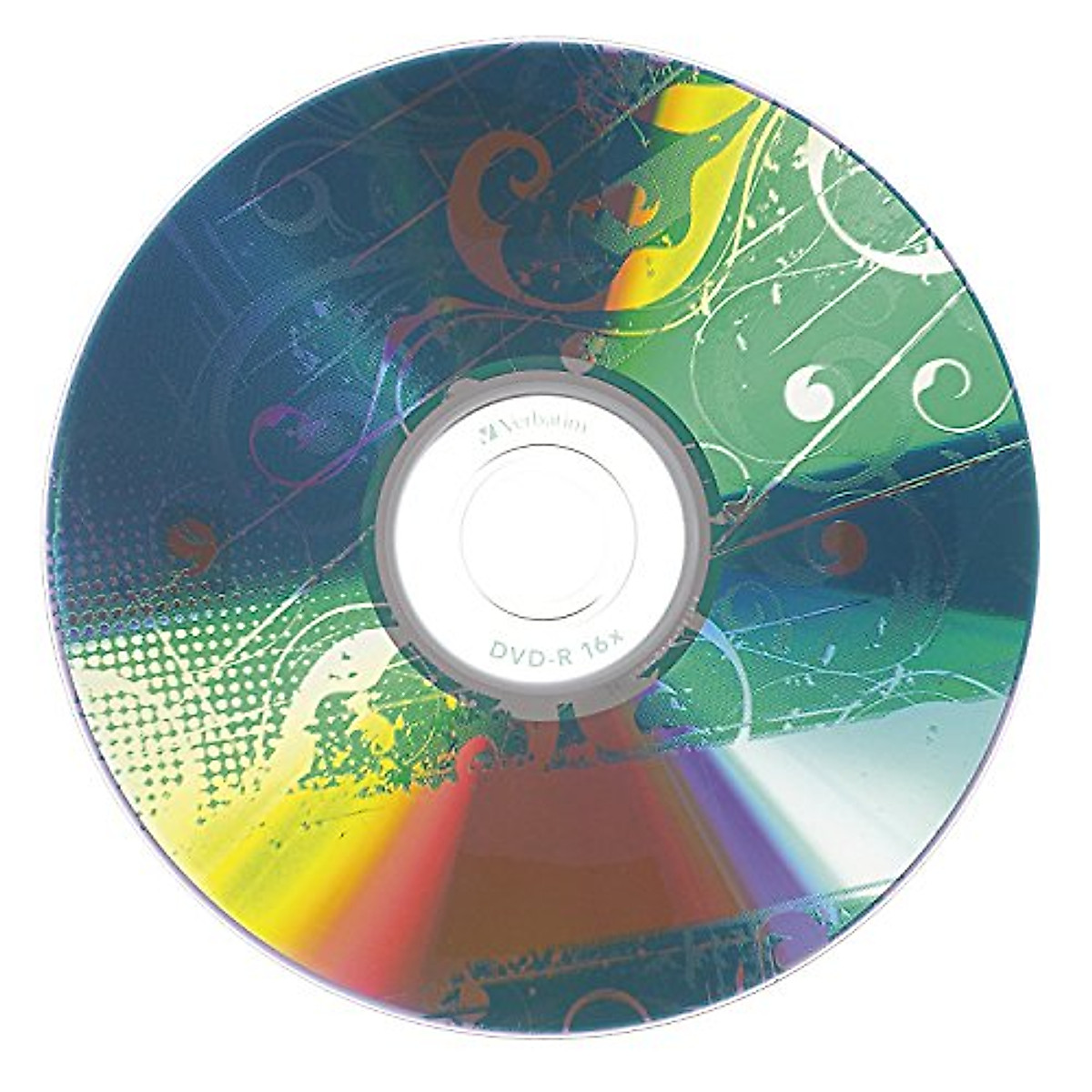 Verbatim 97503 DVD-R 4.7GB 16x Kaleidoscope Recordable Media Disc - 20 Disc Spindle - Assorted Colors