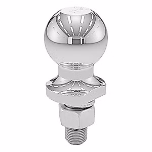 CURT 40003 Chrome Trailer Hitch Ball, 3,500 lbs, 2-Inch Diameter, 3/4 x 1-3/4-Inch Shank