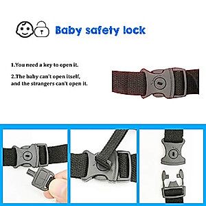 Toddler Backpack Leash for Child & Kids | Baby Girl Walking Safety Leash -Blue