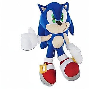 Great Eastern Entertainment Sonic The Hedgehog- Sonic Moveable Plush 10" H