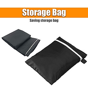 Mayhour Patio Furniture Outdoor Heavy Duty Waterproof Clearence V Shape Corner Sofa Cover Dustproof Windproof Anti-UV Sectional Couch Cover Black with Hem Cord ExtraLarge,84.5x84.5inch