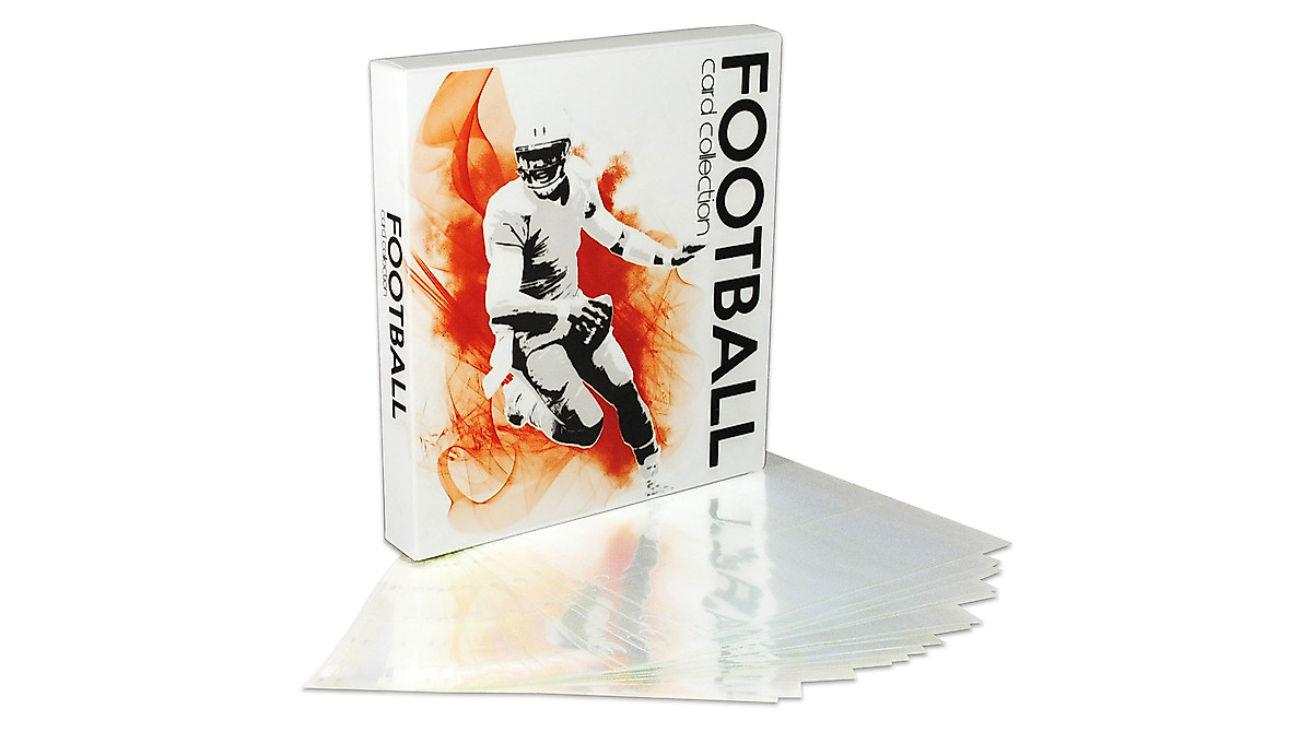 Football Card Binder with 20 Pages for Collectors | UniKeep