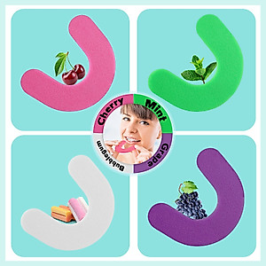 Bite Wafers for Orthodontic Braces - Therapy Wafer Latax Free, Relieve Pain from Braces, Teeth Pain Relief Chewies, Night Mouth Guard Alternative (Cherry, 10 Pcs)