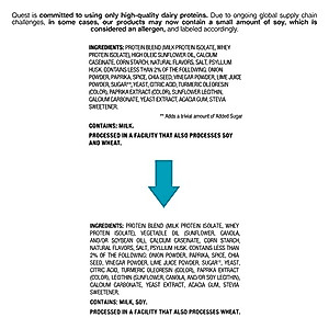 Quest Tortilla Style Protein Chips Variety Pack, Chili Lime, Nacho Cheese, Loaded Taco, 12 Count