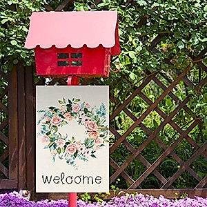 Personalized Garden Flag Outside 12x18 Custom Flag DIY Your Own Logo/Design/Words Home Flags Double Sided Custom Yard Flags Banners