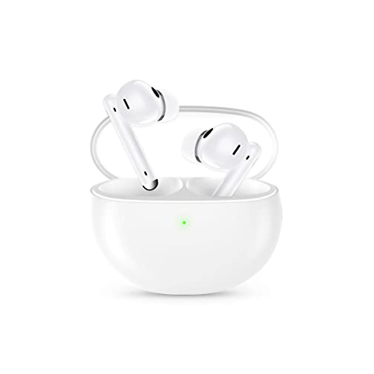 UMIDIGI Wireless Earbuds, AbleBuds Free Earphone Bluetooth Headphones Touch Control Bluetooth 5.2 in-Ear 3 Microphones Call Noise Canceling IP55 Waterproof Bluetooth Earbuds
