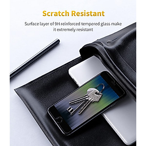 UNBREAKcable Protective Glass for iPhone SE 2022/2020, Pack of 2 Screen Protector for iPhone SE 2020/8/7/6/6s, [9H Hardness], 2.5D Double Defense Series Screen Protector, Scratch-Resistant,