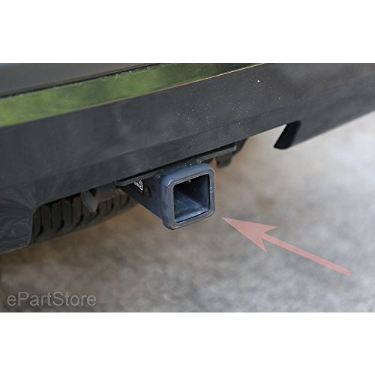 Reflective Trailer Hitch Cover Tube Plug Insert (Fits 2" Receivers, Thin Blue Line)