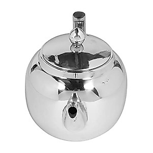 FUNOMOCYA 1pc Stainless Steel Teapot Tea Strainer Heating Teakettle for Gas Stove Tea Kettle with Filter Coffee Espresso Machine Tea Infuser Teapot Espresso Maker Pot Home Espresso Machine
