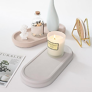 Selegna Diatomaceous Earth Stone Sink Tray - Quick Drying, Reversible Tray for Kitchen & Bathroom Countertop Organizer, Use as Bottle Drying Rack, Sink Caddy, Vanity Organizer, Tea Tray, Sponge Holder