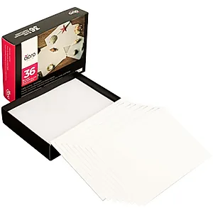 Watercolor Blank Cards and Envelopes | Extra Thick Blank Greeting Cards and Envelopes for 5x7 Cards | Premium 300 GSM Watercolor Paper Postcards for Christmas, Thank You, Thinking of You | 36 Pack