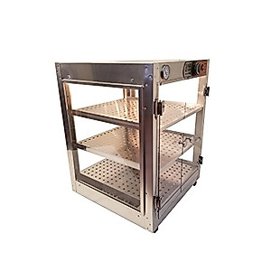 HeatMax 181824 Food Warmer Display, Pizza Warmer, UL Certified, Made in USA