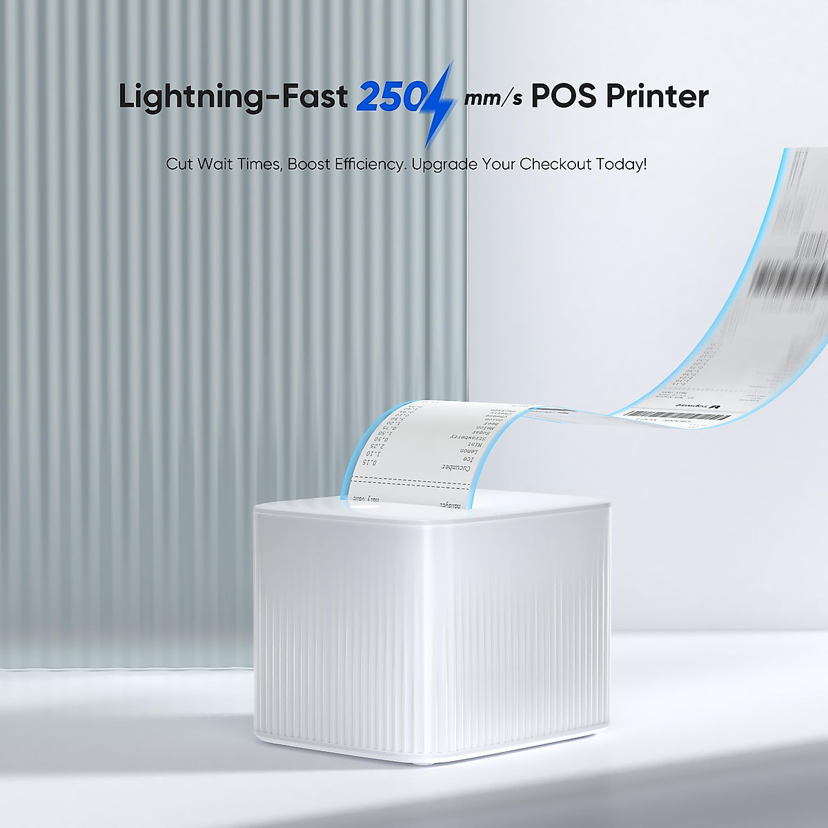 Topwise Thermal USB Receipt Printer, Monochrome, 80mm Print Width, Model PR800