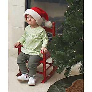 Classic Child's Porch Rocker - Red