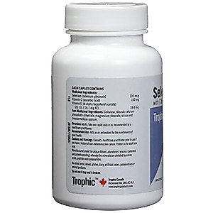TROPHIC Selenium with C E, 60 CT