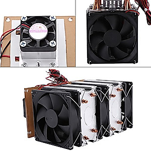 Thermoelectric Peltier Cooling Fan System with Dehumidification Function for Small Refrigerator & Air Conditioning
