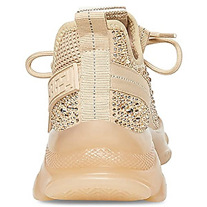 Steve Madden Women's Maxima Sneaker, Blush Multi, 7.5